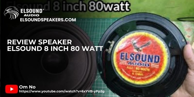 Review: Speaker Elsound 8 Inch 80 Watt - Elsound® Audio Official Website